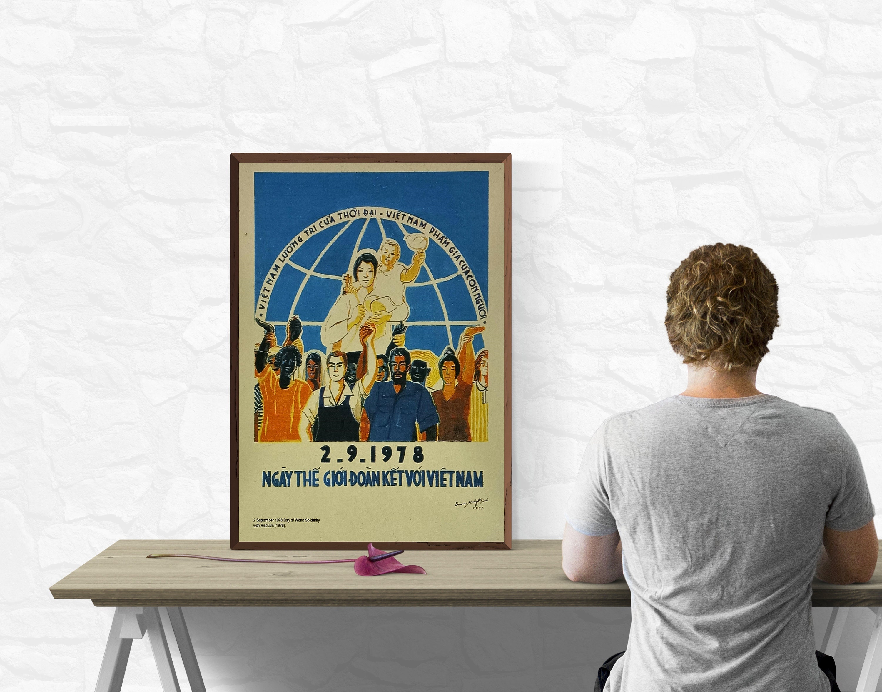Vintage Vietnam War World Peace Poster - 2 September 1978 - National ...