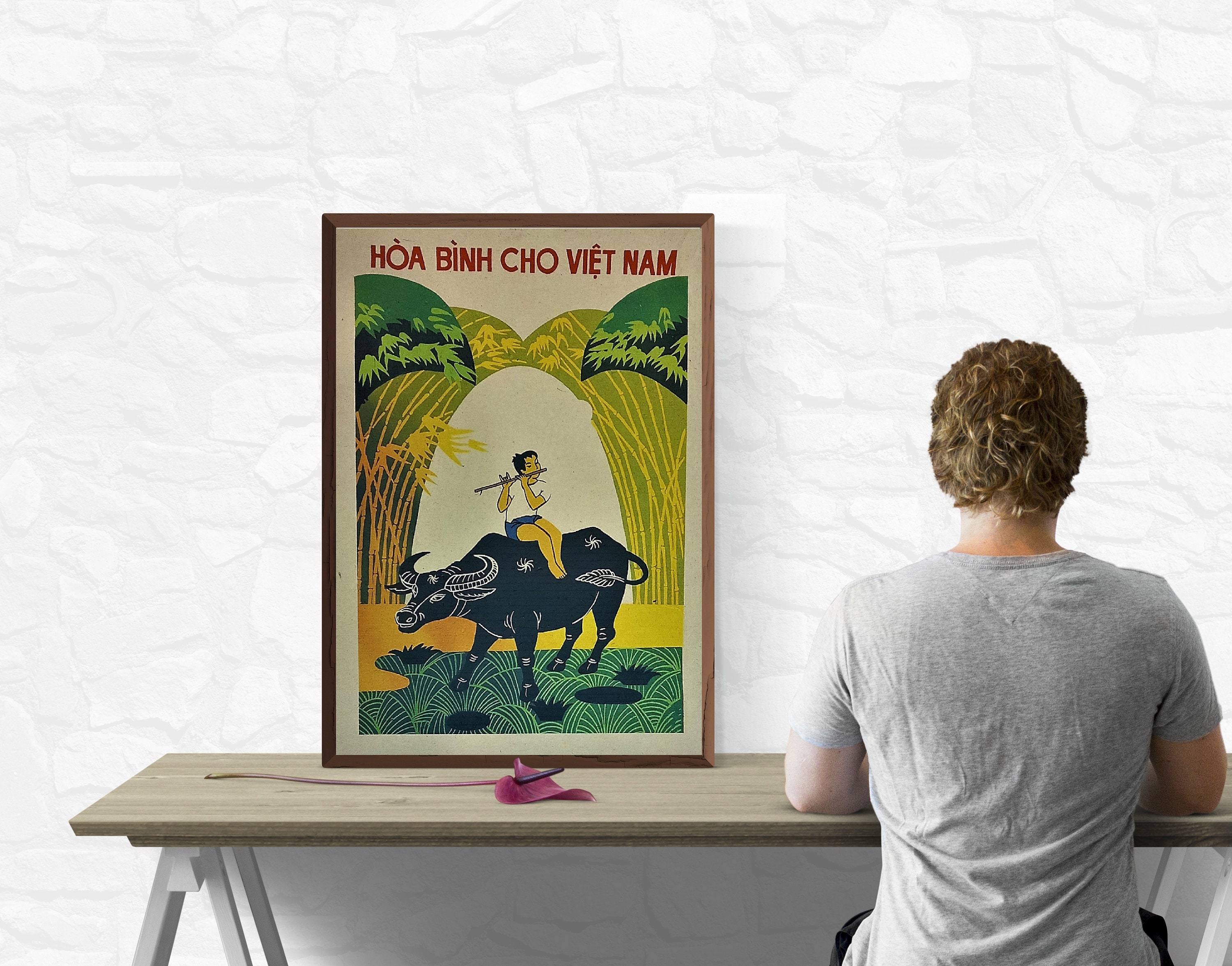 Vietnam Poster War Propaganda - the Vietnamese National Peace Time ...