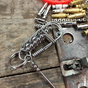 Stainless Steel Craft Keychain | Rope Art Keychain - Etsy