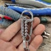 Stainless Steel Craft Keychain | Rope Art Keychain - Etsy