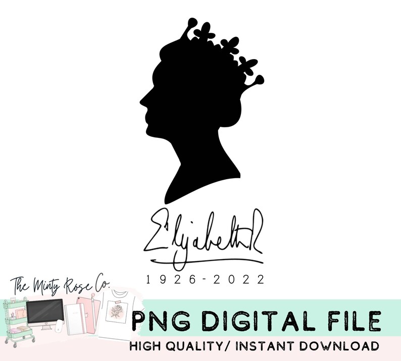 Queen Elizabeth II Shirt Png, Queen Elizabeth II Signature Png ...