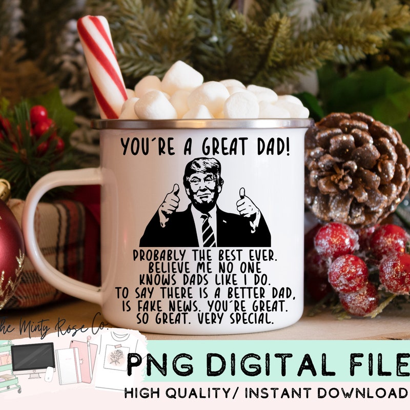 Trump Great Dad Svg - Etsy