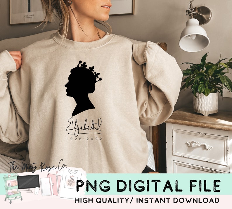 Queen Elizabeth II Shirt Png, Queen Elizabeth II Signature Png ...