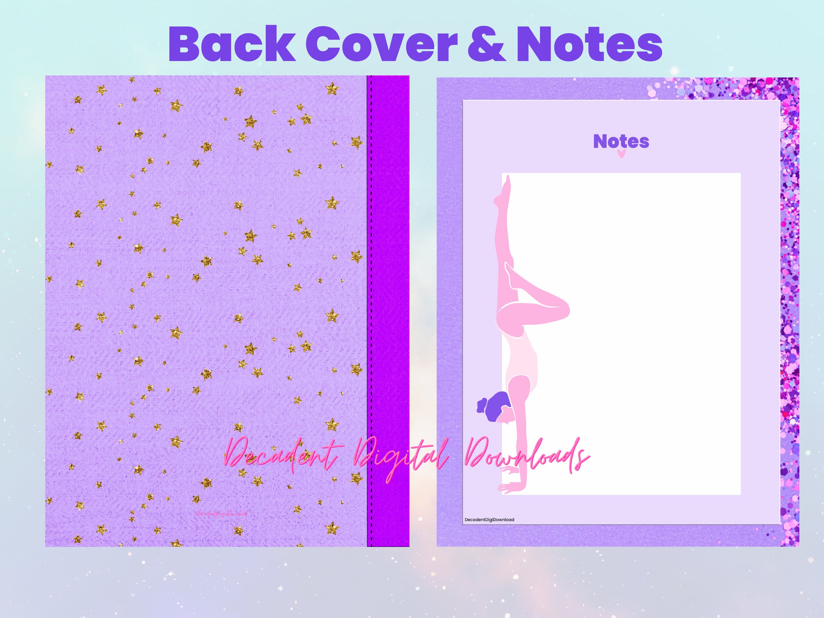 Exercise Tracker, Exercise Log, Exercise Template, Exercise Stickers ...