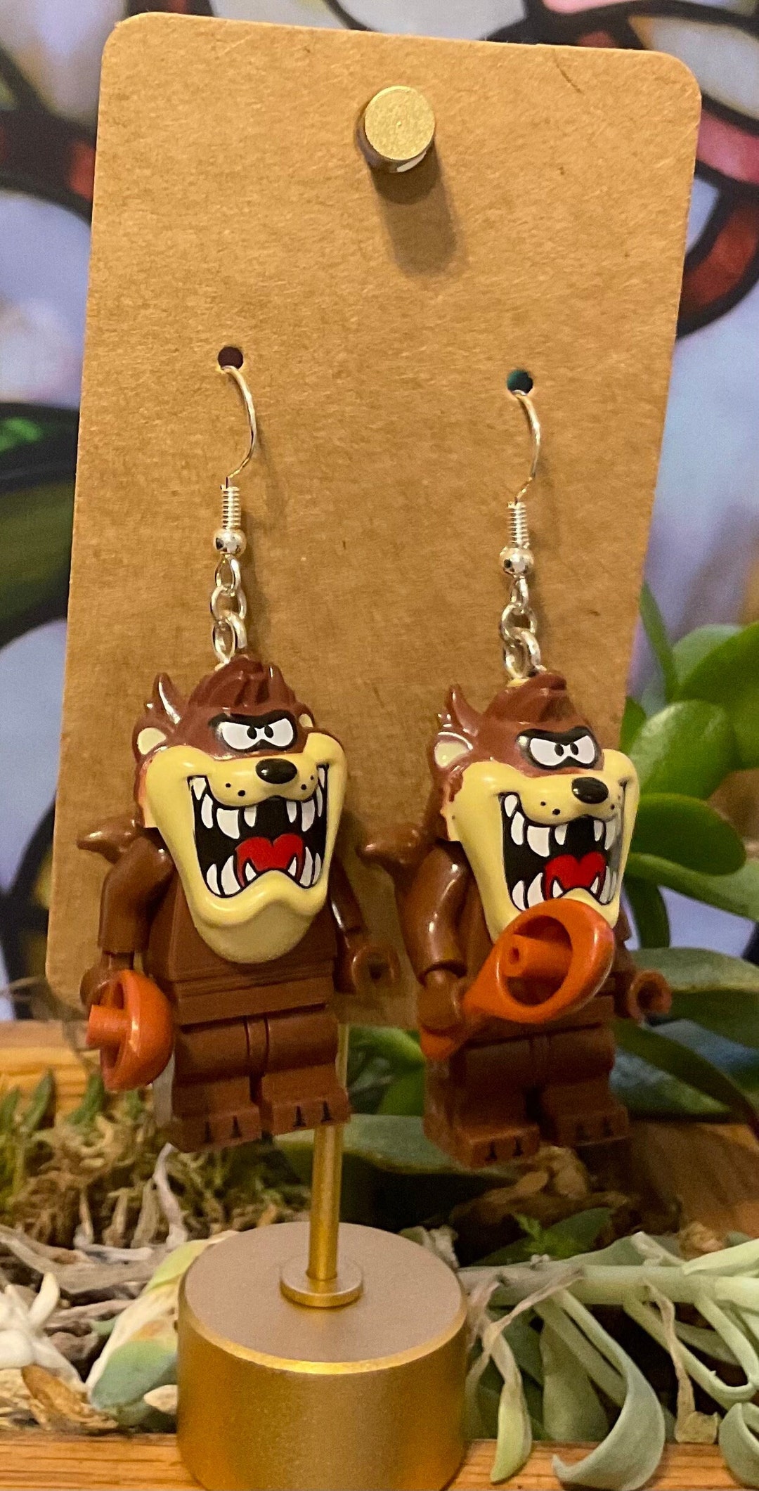 Brick Australian Devil Earrings - Etsy