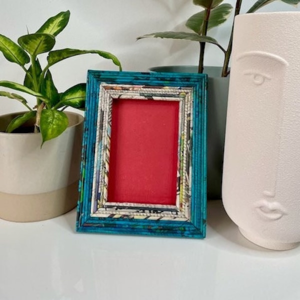 Recycled Photo Frame - Etsy