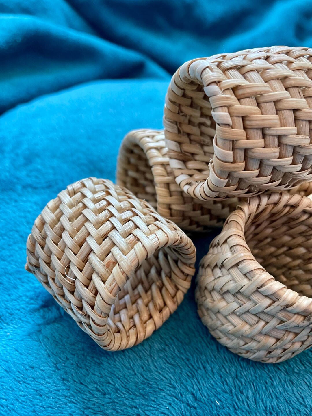 Cane Napkin Rings (set of X6) - Etsy UK