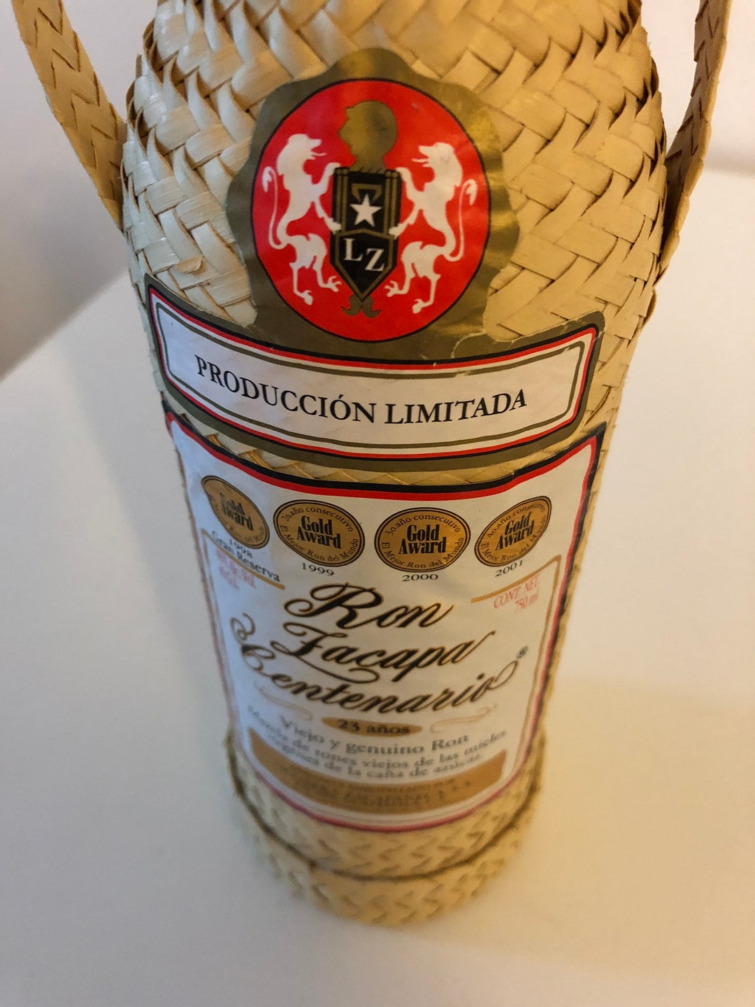 Centenary Zacapa Rum Collectible Bottle - Etsy