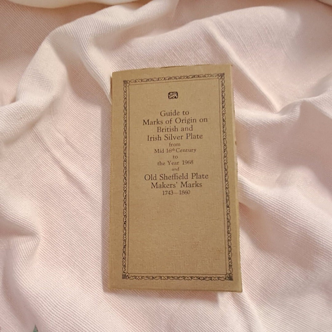 Vintage Book Marks of British and Irish Silver Plate - Etsy