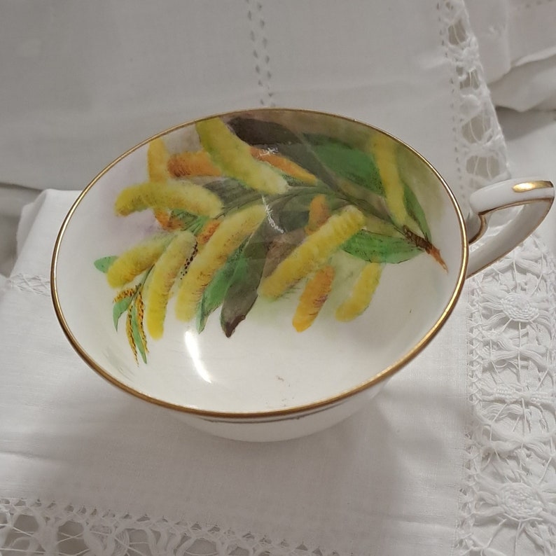 Royal Worcester Wattle Trio Tea Cup Saucer Plate - Etsy Australia