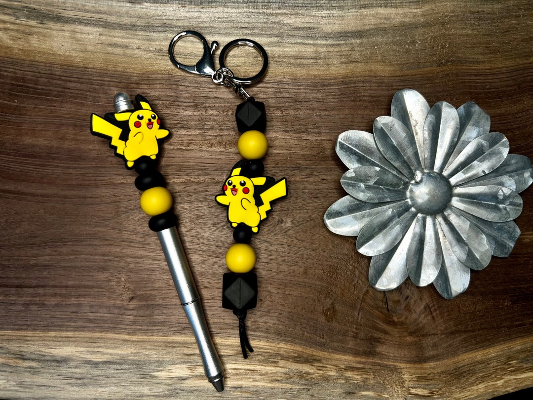 Adult Pikachu Chewelry Pendant, Adhd, Autism, Fidget Necklace, Sensory ...