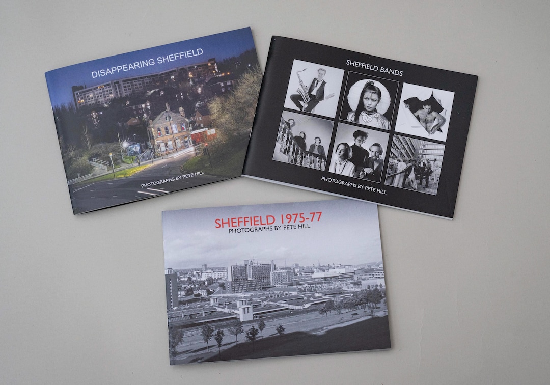 3 Sheffield Books - Etsy