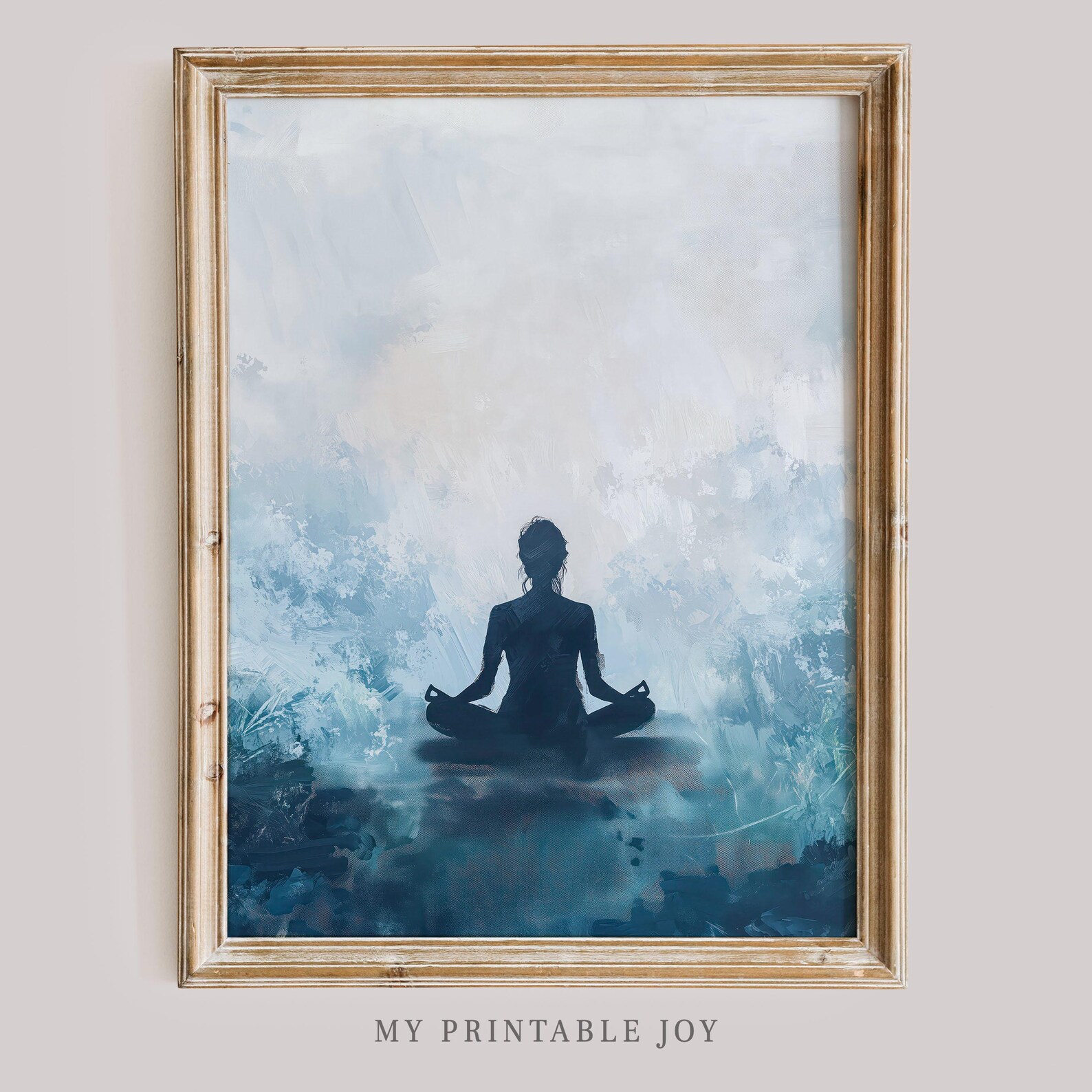 Mindfulness Wall Art for Mental Wellness Self-care Printable Meditation ...