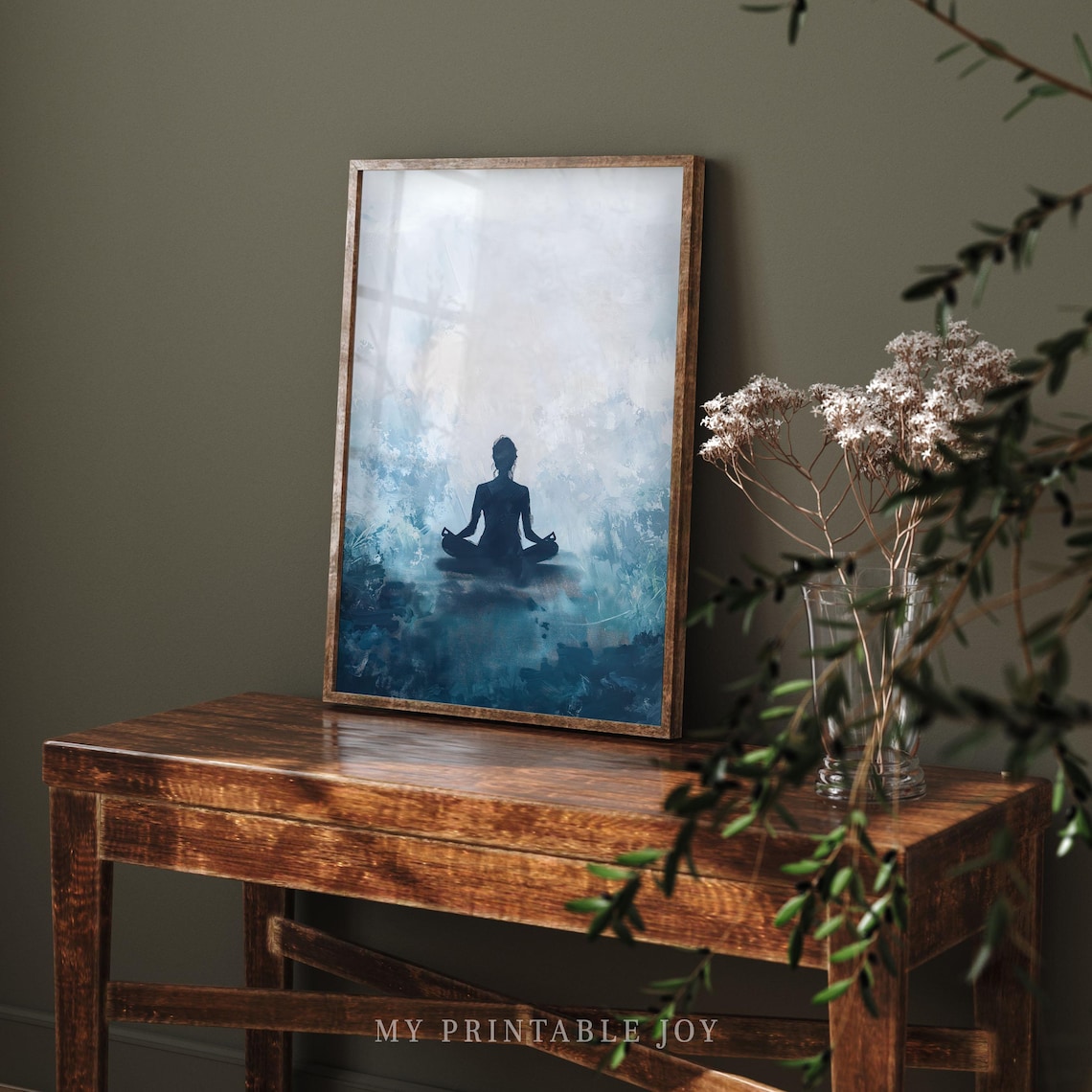 Mindfulness Wall Art for Mental Wellness Self-care Printable Meditation ...