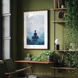 Mindfulness Wall Art for Mental Wellness Self-care Printable Meditation ...