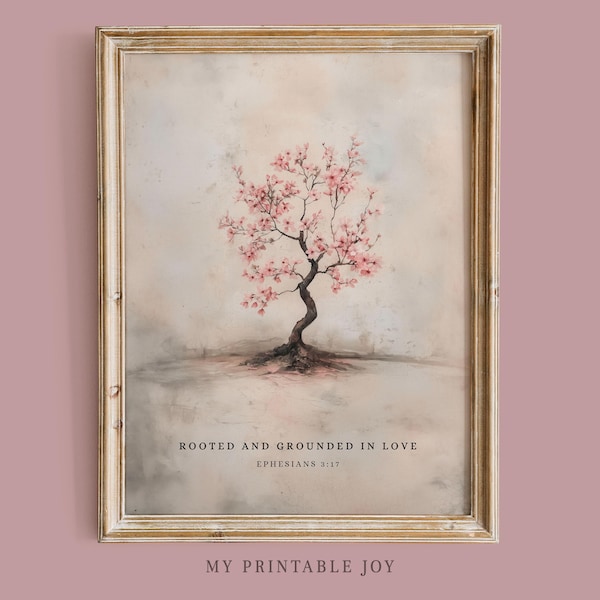 Rooted and Grounded Christian Art - Etsy
