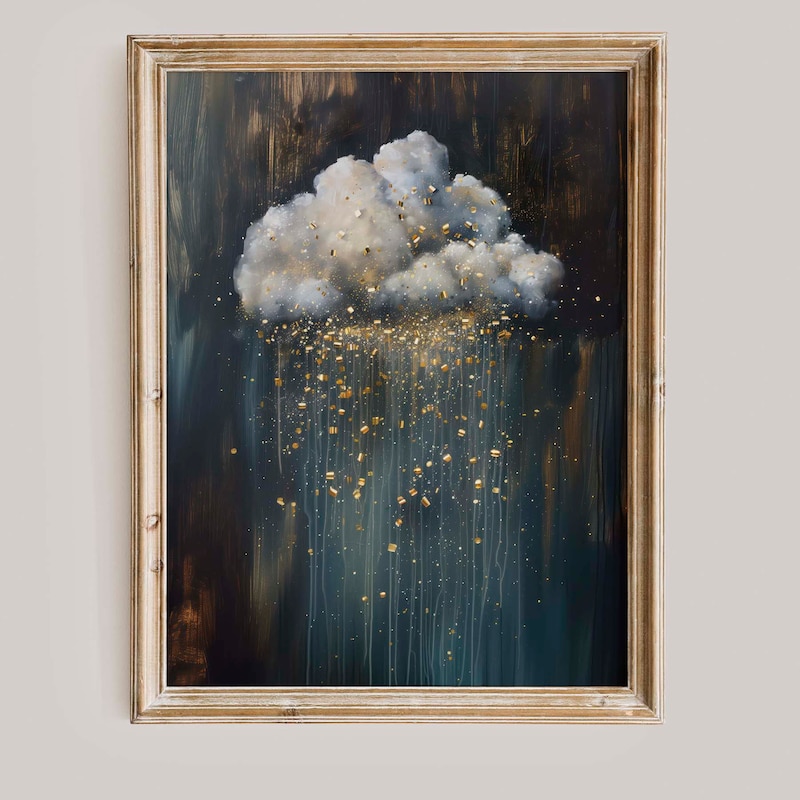Cloud Art Print - Etsy