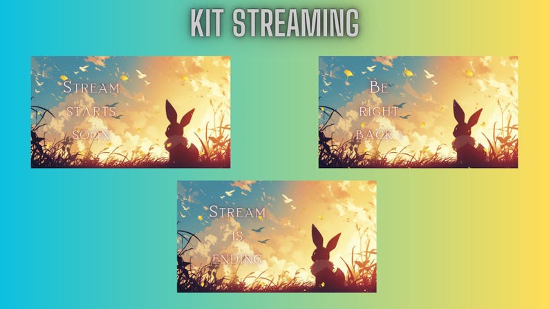 Animated Stream Pack | Twitch Streamers Kit | Eevee | Pokemon | Twitch ...