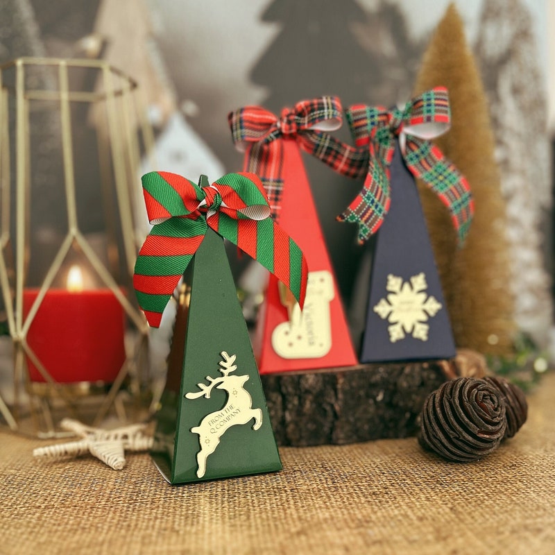 Christmas Favor Box - Etsy