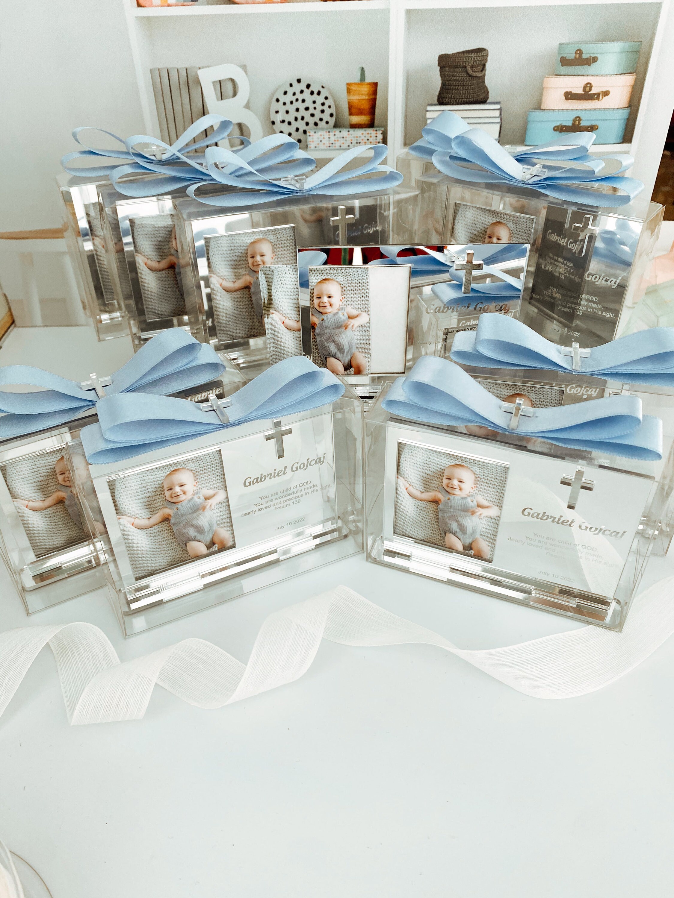 Baptism Favor Photo Frame First Holy Communion Favors - Etsy