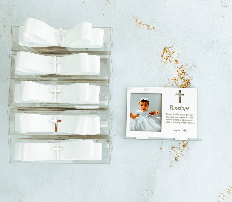Baptism Favor Photo Frame First Holy Communion Favors - Etsy