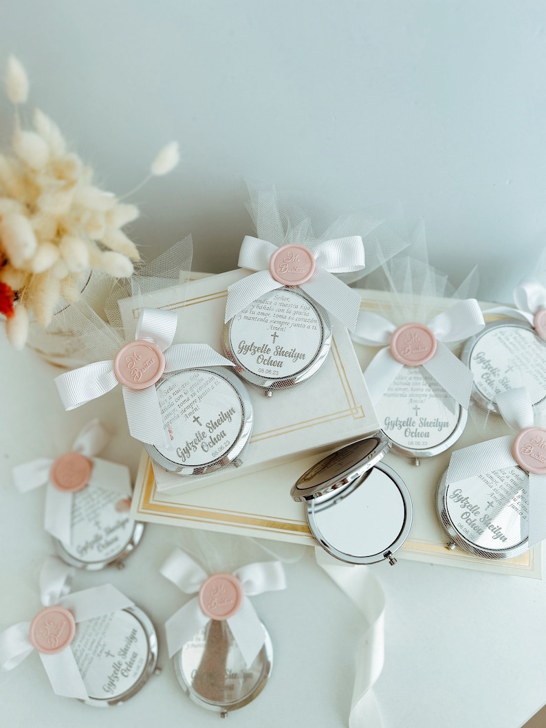 Gold Compact Mirror, Adult Birthday Party Favors, Party Gifts for Guest ...