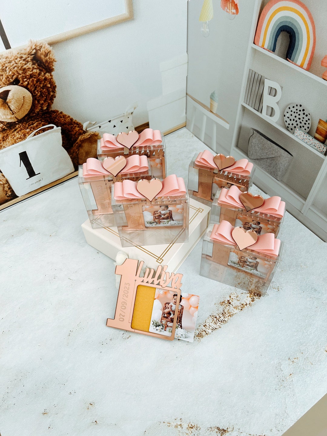 1st Birthday Party Favors, Personalized First Birthday Favors, First ...