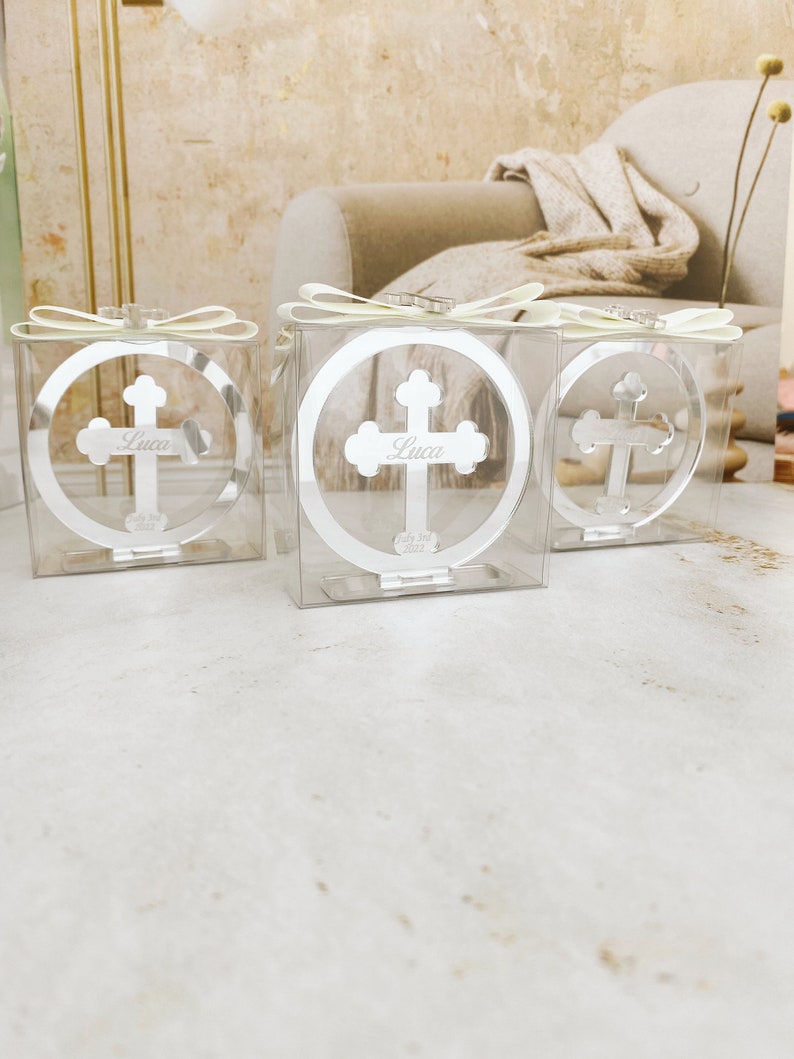 Baptism Favors With Stand Baptism Decorations Christening - Etsy