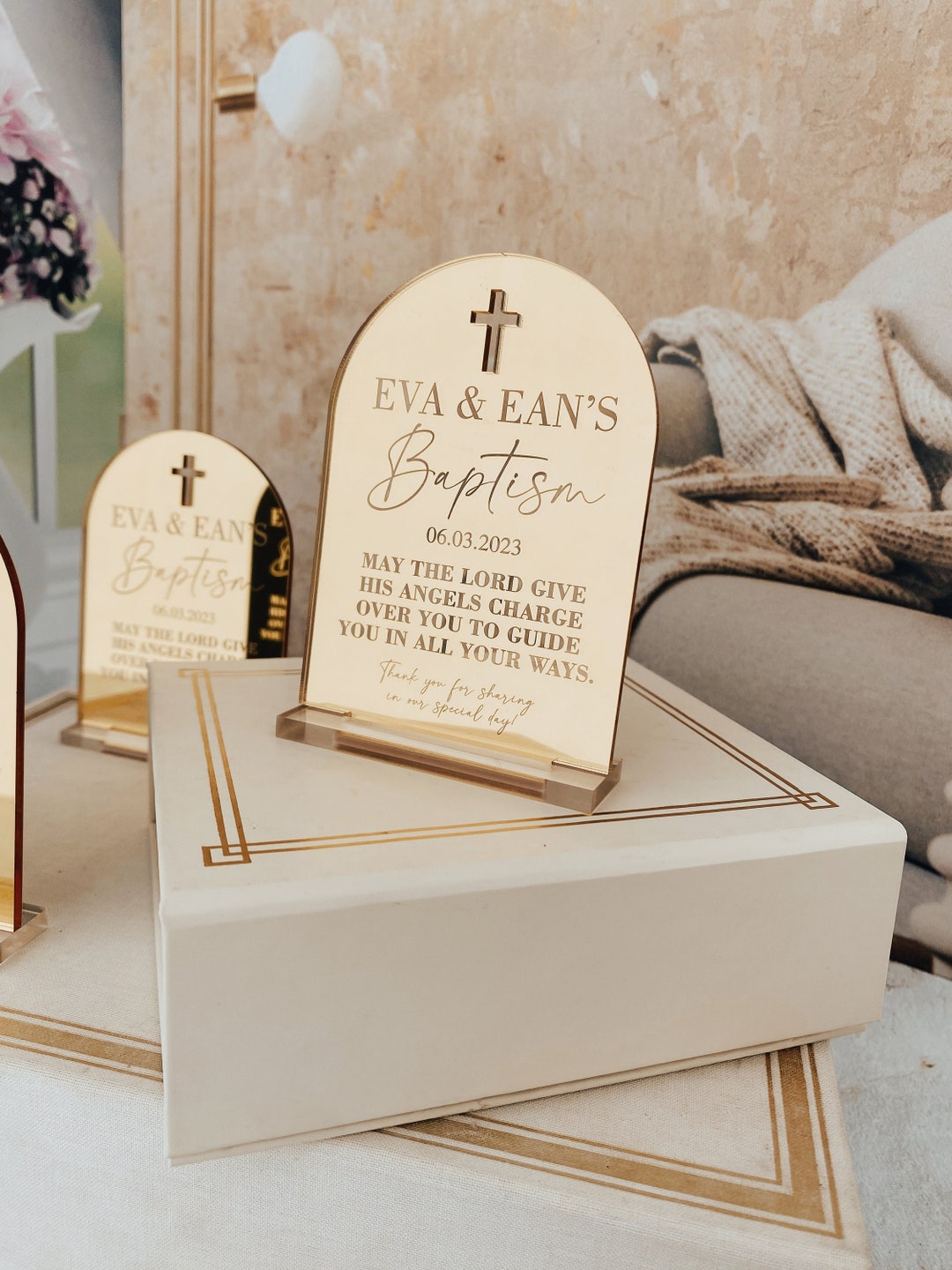 Baptism Centerpiece, Cross Centerpiece, Holy Communion Centerpiece ...