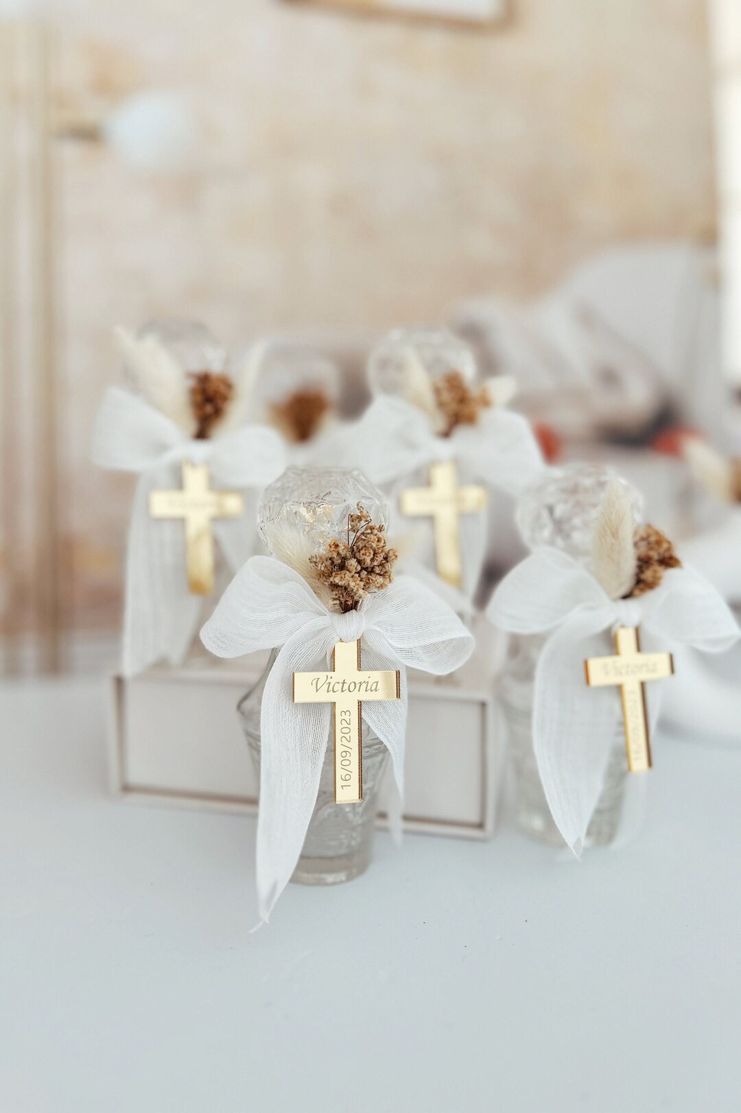 Baptism Favors, Holy Water Favors, Blessed Holy Water, Christening ...