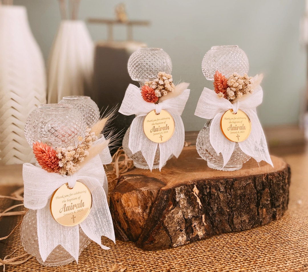 5 Pcs Holy Water Bottle, Blessed Holy Water, Baptism Favors ...
