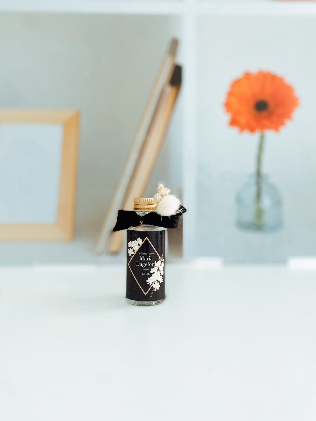 Holy Water Bottle for Funerals, R.I.P., Funeral Favor, Memorial Favor ...