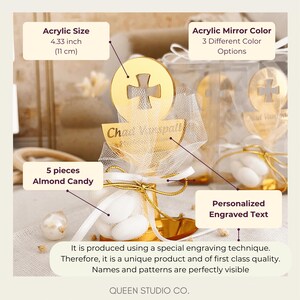 Holy Communion Candy & Gift, Baptism Candy, Confirmation Favors ...