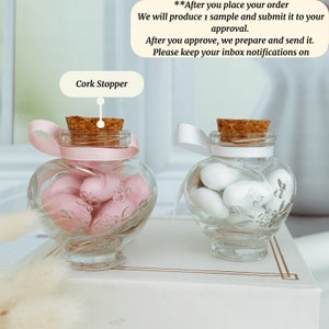 Baby Shower Favor Candy Dish, Glass Candy Jar Favor, Unique Party Thank ...