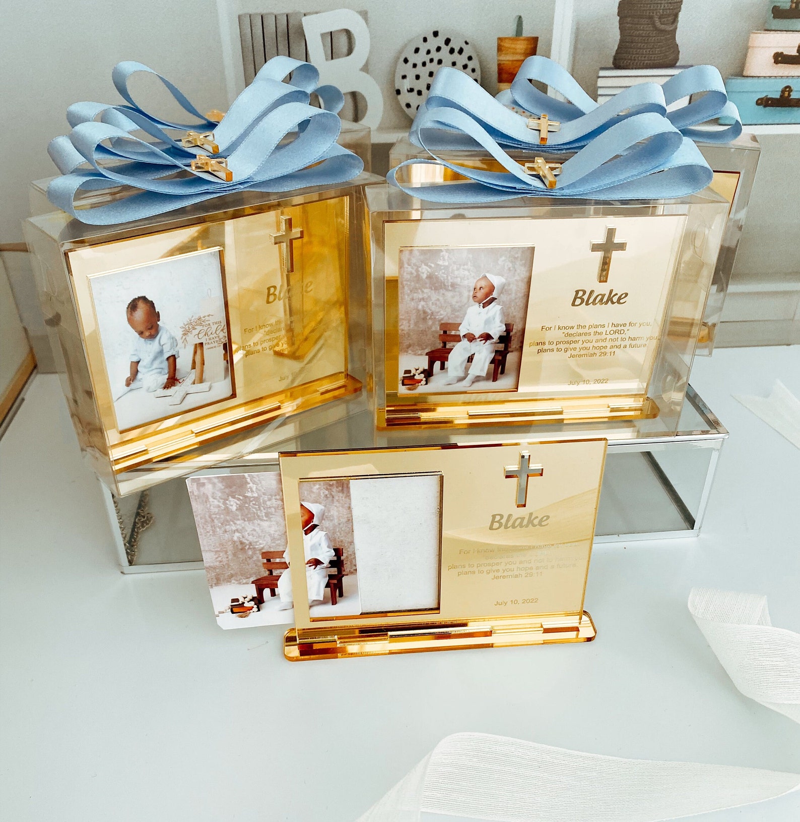 Personalized Baptism Favor Baptism Gift Girl Baptism Photo - Etsy