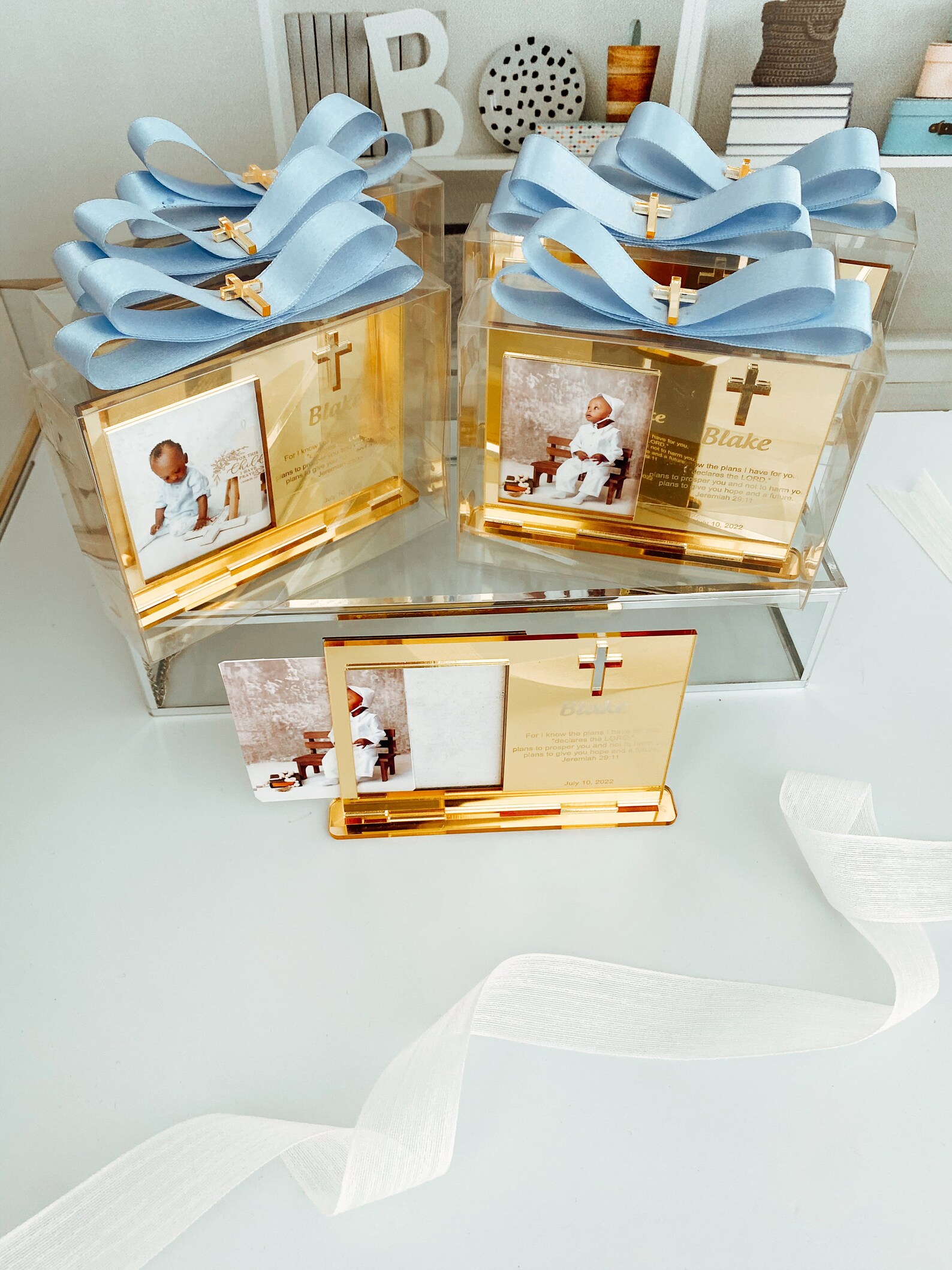 Baptism Favor Photo Frame First Holy Communion Favors - Etsy