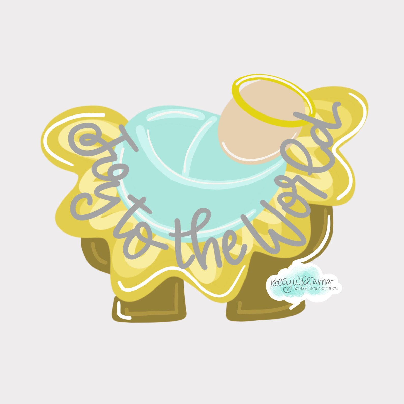 TEMPLATE : Manger Door Hanger Manger Template - Etsy