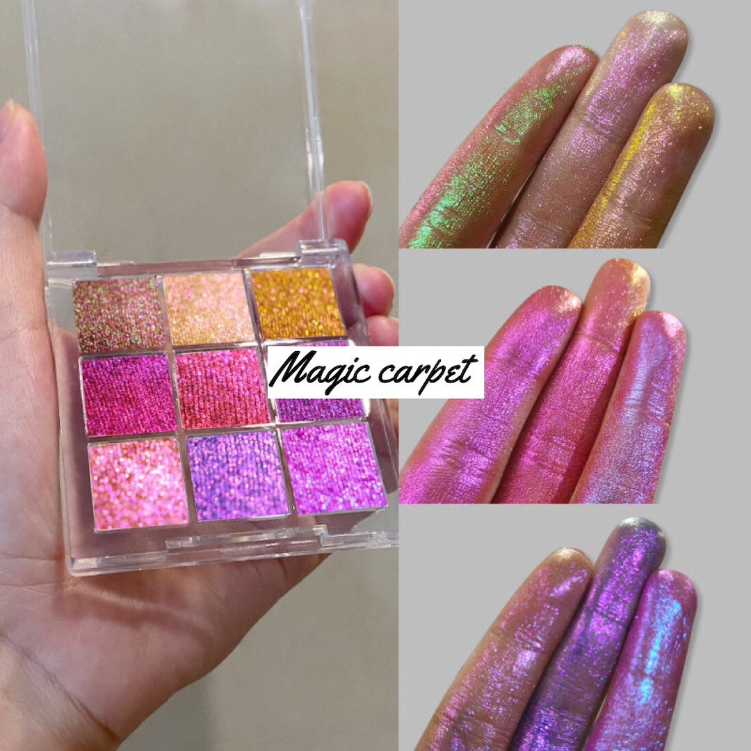 Multichrome Eyeshadow Palette Eyeshadow Palette Duochrome - Etsy