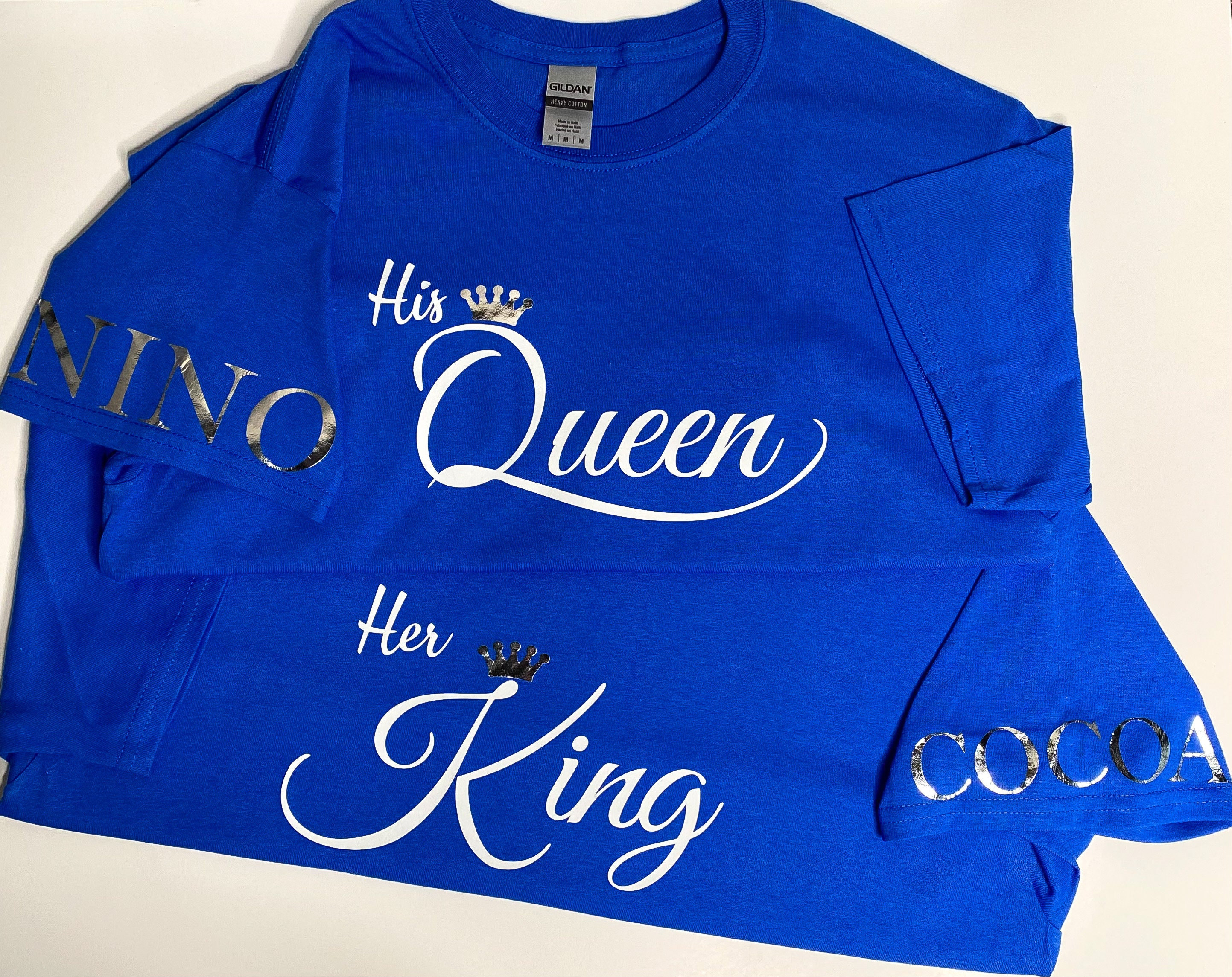 Custom King and Queen Shirts - Etsy
