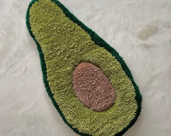 Avocado Hand Tufted Rug, Decor Rug, Avocado, Home Rug, Tufted Rug, Home ...