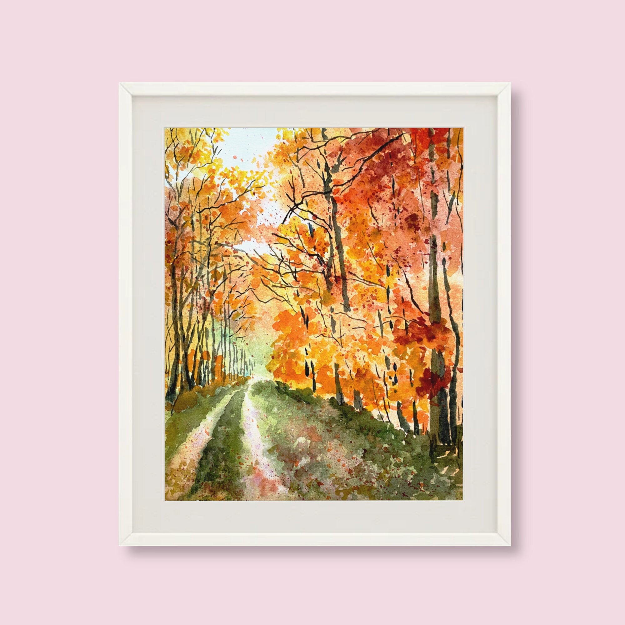 Paintings Of Trees In Autumn
