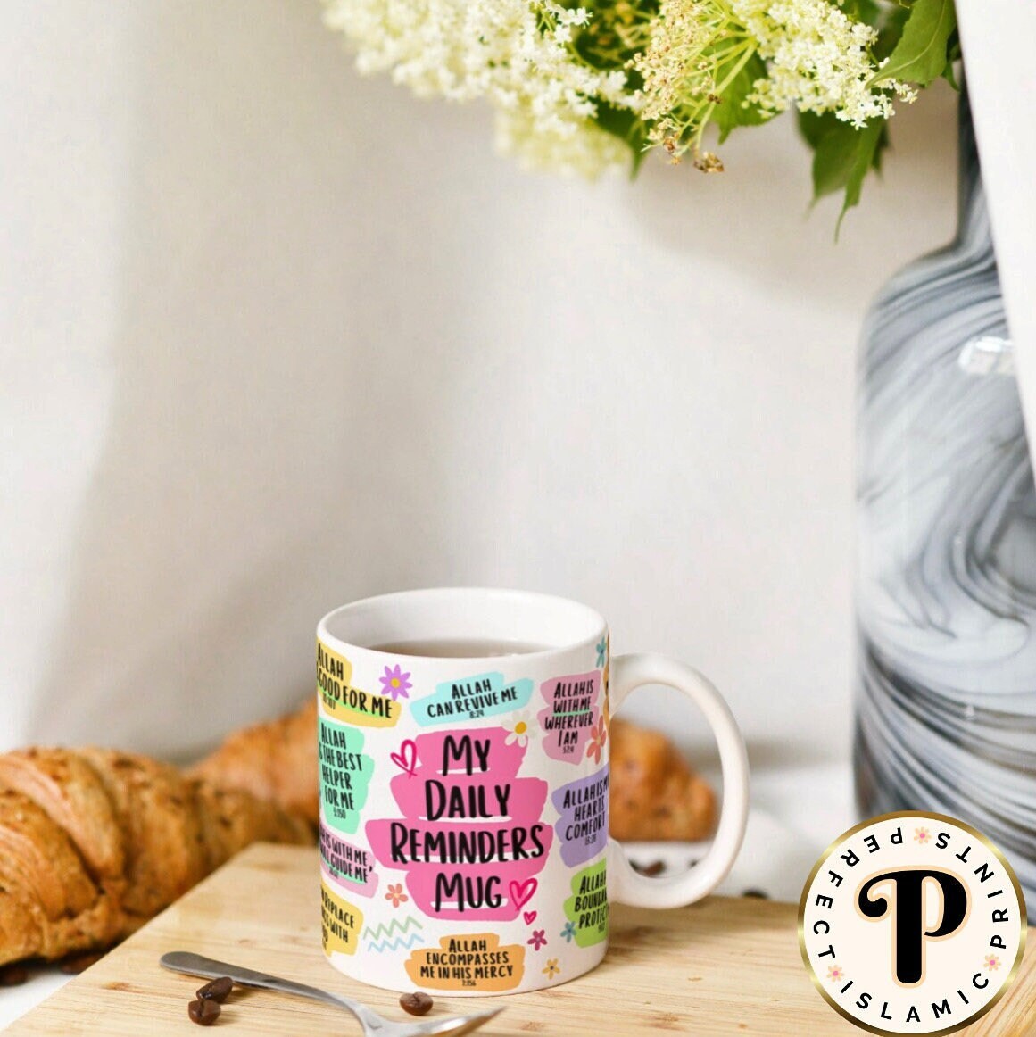 Quranic Affirmations Mug Islamic Mug, Islamic Mugs, Motivational Mug ...