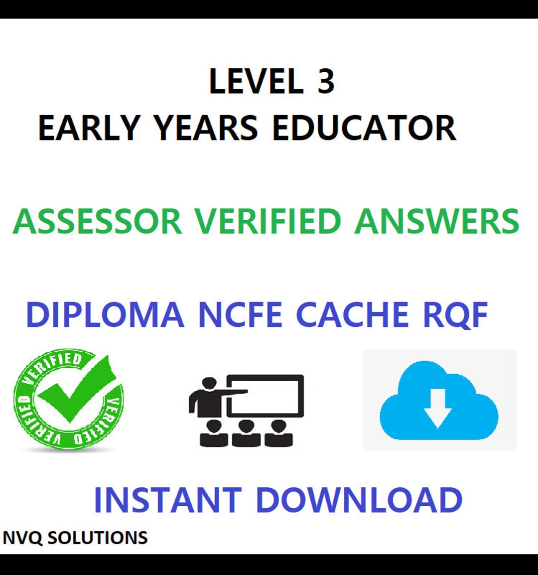 Early Years Educator EYE Early Years Workforce Level 3 Diploma NCFE ...