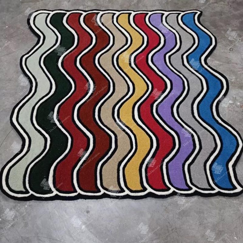 Wavy Rug - Etsy