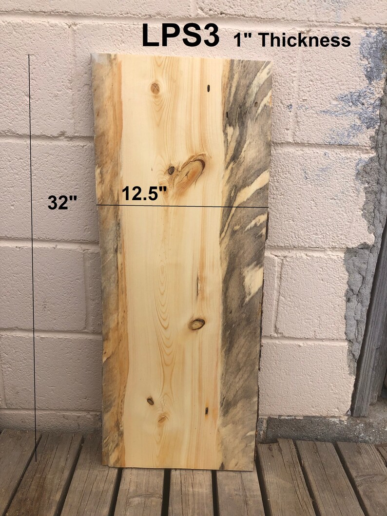 Live Edge Blue Pine Slabs. Very Cool Knots Grains and Color - Etsy