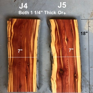Live Edge Juniper Wood Boards - Etsy