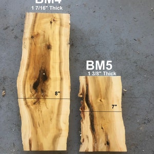 Box Elder Maple Live Edge Slabs - Etsy