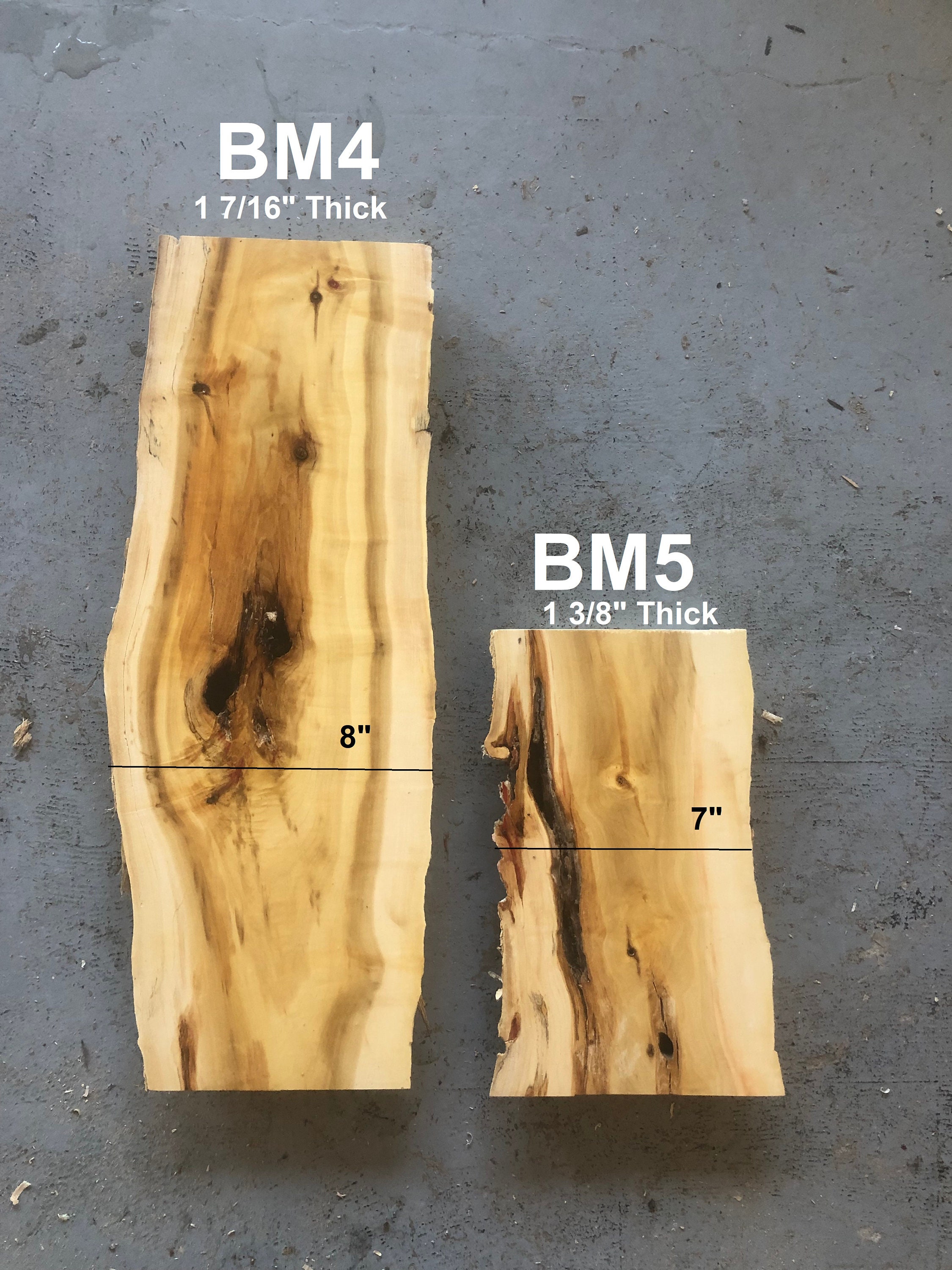Box Elder Maple Live Edge Slabs - Etsy