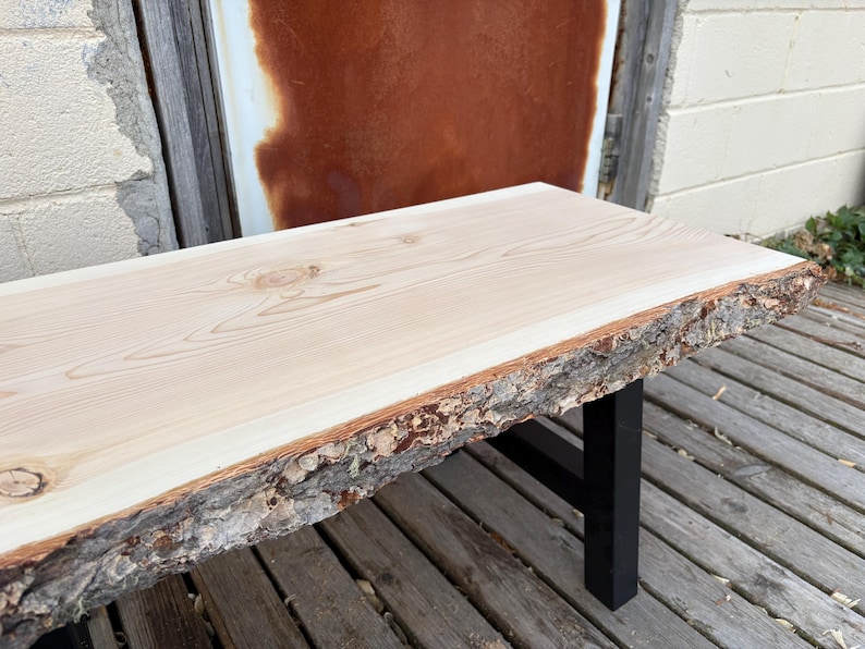 Live Edge Slabs With Bark On, Tree Slices, Rough Looking Edges, Raw ...