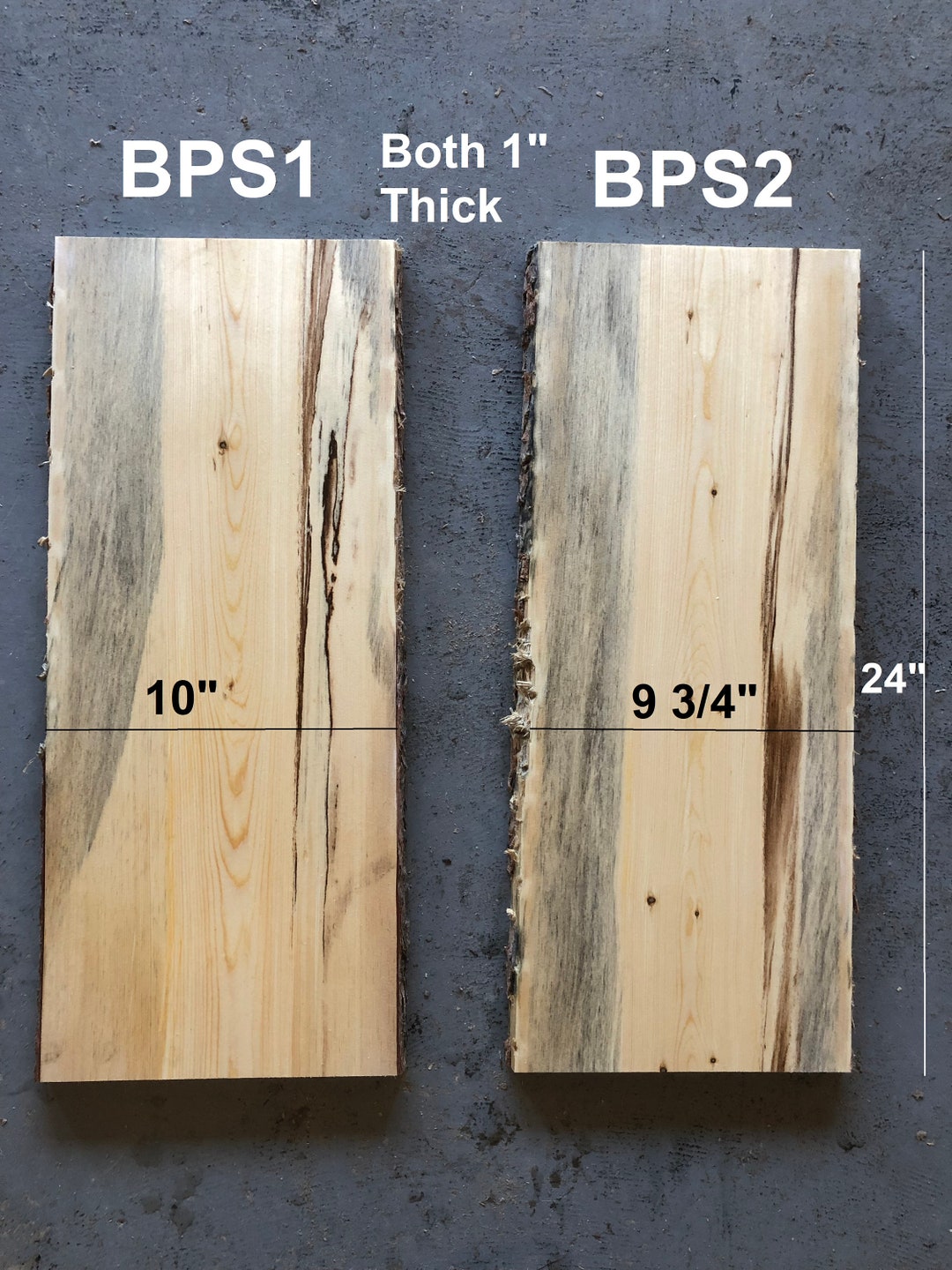 Blue Pine Live Edge Slabs (small) Great for Woodworking DIY Projects ...